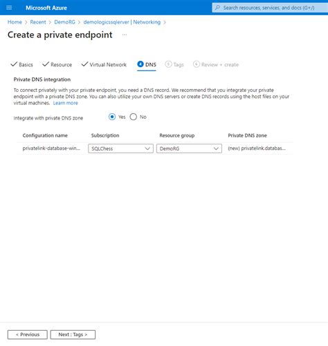 Connect Privately To Azure Sql Database Sql Chess