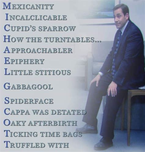 Michael G Scott In A Nutshell