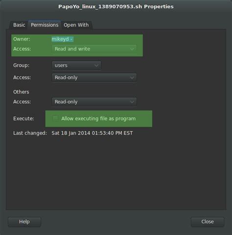 Quick Tip Running Executable Files In Your File Browser The Linux Cauldron
