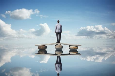 Premium Photo The Executive Equation Balancing Ambition And Integrity