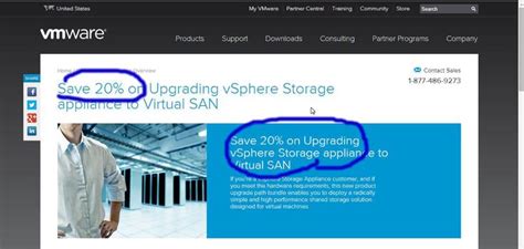 Save 20 On Vmware Vsphere Storage Appliance Upgrade To Virtual San
