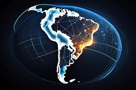 Premium Photo Concept Of Global Network And Connectivity Ai Generated