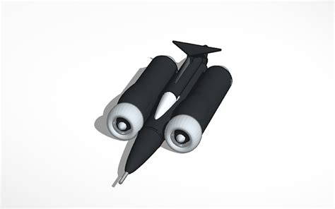 3d Design Thrust Ssc Tinkercad