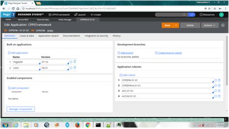 To Learn Prpc About Branch Ruleset