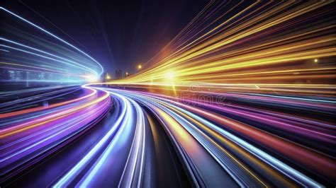 Dynamic Data Flow A Futuristic Visual Simulation Of High Speed Network Connections Featuring