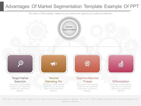 Advantages Of Market Segmentation Template Example Of Ppt