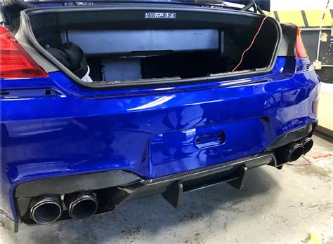 Aggresive Carbon Fiber Rear Diffuser Bmw F06 F12 F13 M6 6 Series 1