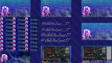 Custom Streaming Overlays Etsy