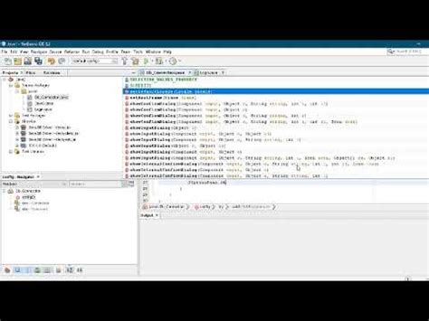 Tutorial Java Netbeans Membuat Form Login Yang Terkoneksi Dengan Java DB YouTube