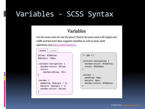 Ppt Sass Syntactically Awesome Stylesheets Powerpoint Presentation