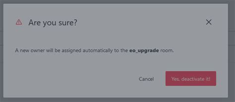 Deactivating User Confirm Windows Bug · Issue 18926 · Rocketchatrocketchat · Github