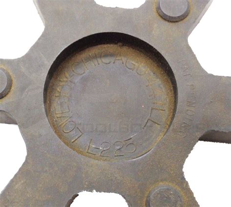 New Lovejoy L 225 Rubber Spider Coupling Insert Plc Toolbox Supply