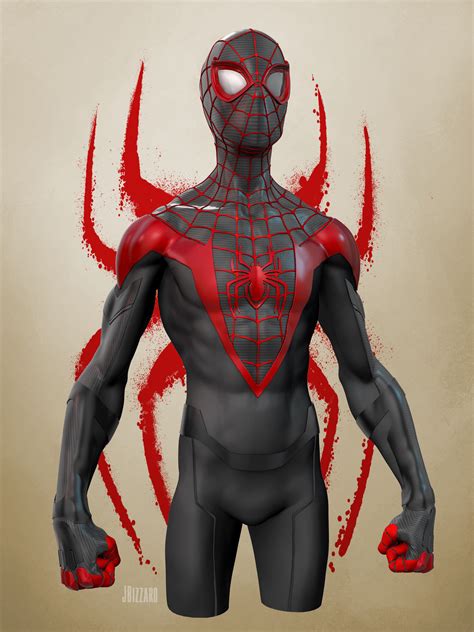 Spiderman Miles Morales Fan Art Yxyku