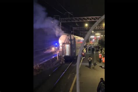 На станции в Ленобласти горел вагон поезда «Петрозаводск - Москва ...