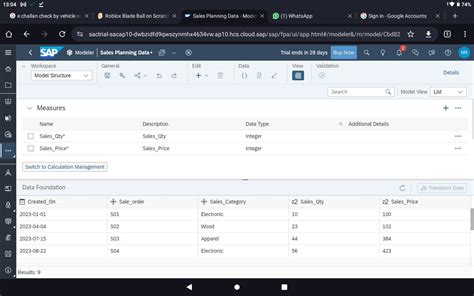 unable to edit model nor getting options in the sa sap community