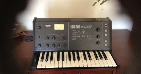 Matrixsynth Vintage Korg Vc 10 Vocoder Analog Synthesizer