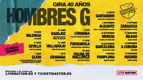 Hombres G Anuncia Actuaciones Exclusivas En Espa A Por Su Aniversario