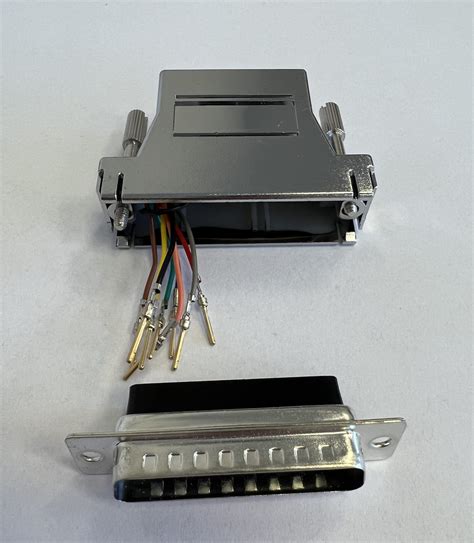 25 Way D To Shielded Rj45 Adaptor Male Da25 Pmj8 M K Component Buddy