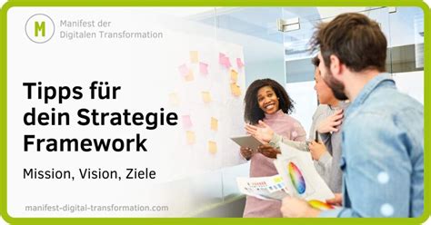 Strategie Framework Für Die Digitale Transformation Manifest Digital