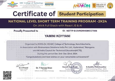 javafullstack reactjs brainovisionnsttp2024 aicte anuvadini