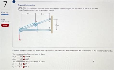 Solved Required Information Note This Is A Mult Part