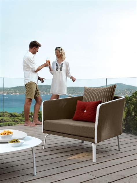 Dry Foam Padded Armchair For Outdoor Idfdesign