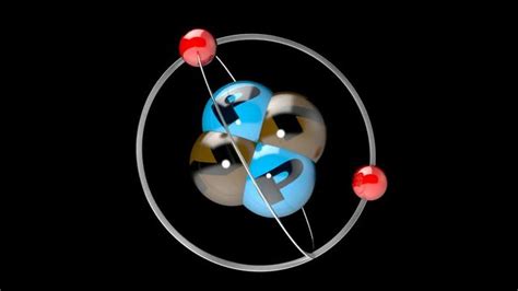 Helium Atom 3d Model
