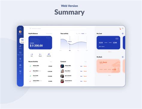 PayPal Concept UI Design Behance