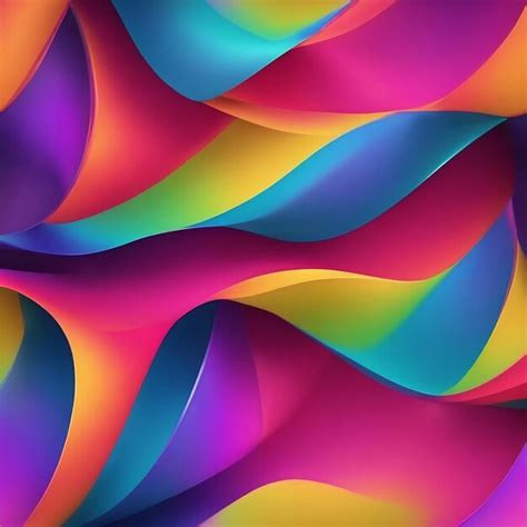 premium photo colorful gradient prism vibrant background curves