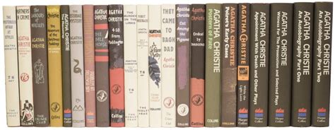 The Agatha Christie Book Collection Harper Collins Complete Facsimile