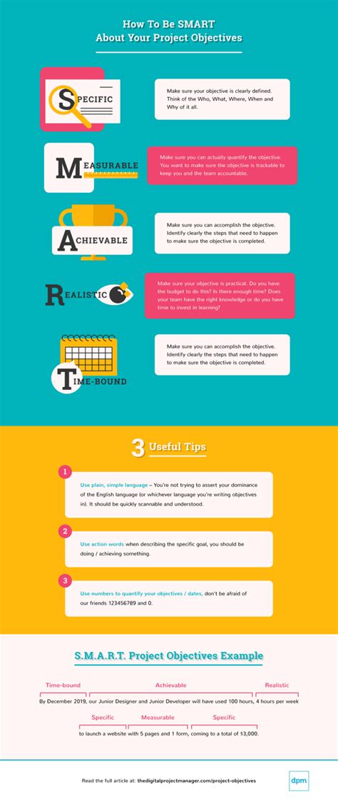 11 Project Objectives Examples How To Write Them The Digital Project Manager