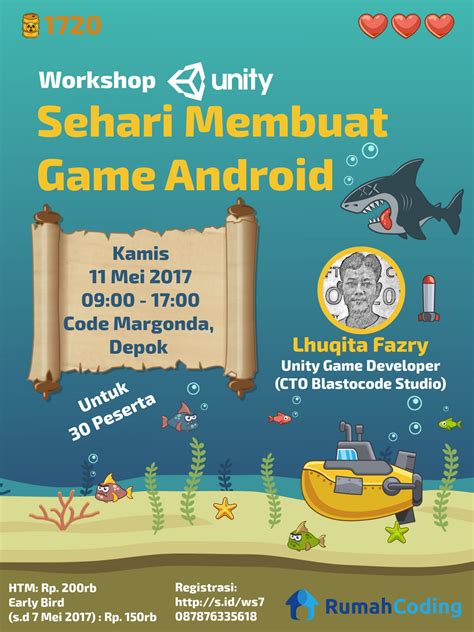 Workshop Membuat Game Android Untuk Pemula Menggunakan Unity Blog Rumah Coding