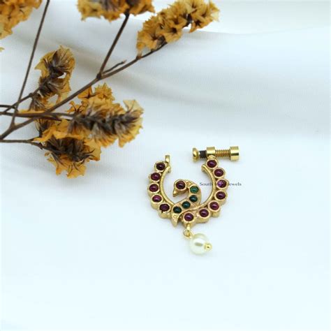 Aabharana Nose Pin South India Jewels