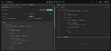 Leetcode Question 167 Input Array Sorted Arjun Rathore Posted On The