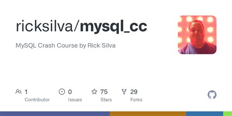 Mysqlccchapter2sql At Main · Ricksilvamysqlcc · Github