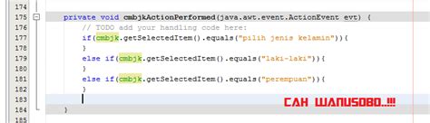 Membuat Perhitungan Gaji Karyawan Dengan Netbeans Cah Wanusobo
