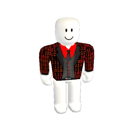 Shirt For Red Binary Code Suit Brickplanet