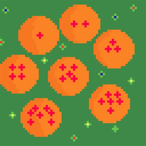 The Seven Dragon Balls By Pixelperfectarts On Deviantart