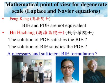 Ppt Mathematical Point Of View For Degenerate Scale Laplace And Navier Equations Powerpoint