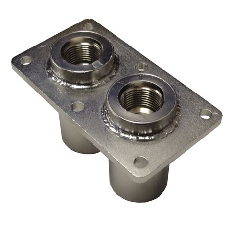 Aktdf 128 Orb 2 Inmac Kolstrand Orb 12 Double Thru Deck Fitting Stainless Steel