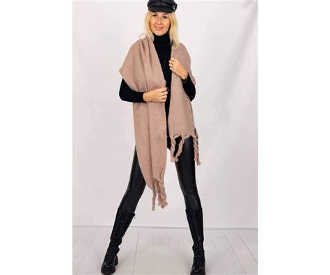 Кашмирен едноцветен шал Doroteia