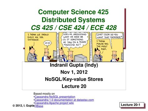 Ppt Computer Science 425 Distributed Systems Cs 425 Cse 424 Ece