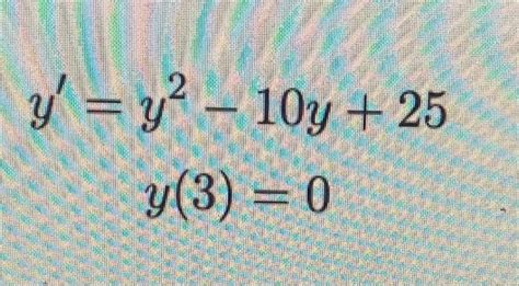 Solved Differential Equations Chegg