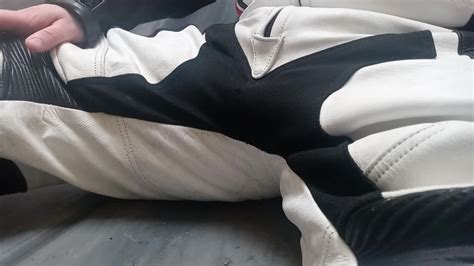 Biker Suit Pissing Yet Again