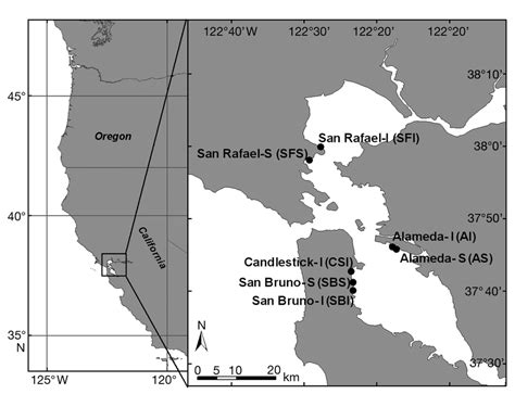 Mytilus Spp Locations Where Field Collections Were Made In The San