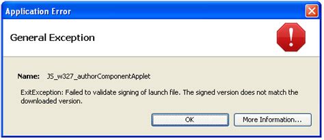 Preventing User From Annoying Java Applet Messages Or Operation