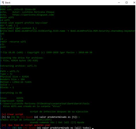 Darck Y Guiza Framework Para Generar Payloads