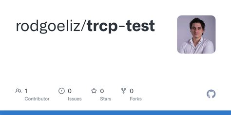 Github Rodgoeliztrcp Test