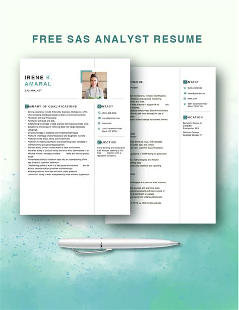 Page 2 Free Data Analyst Resume Templates To Edit Online And Download