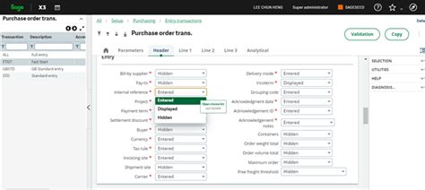 Making A Field Read Only For Most Users General Discussion Sage X3